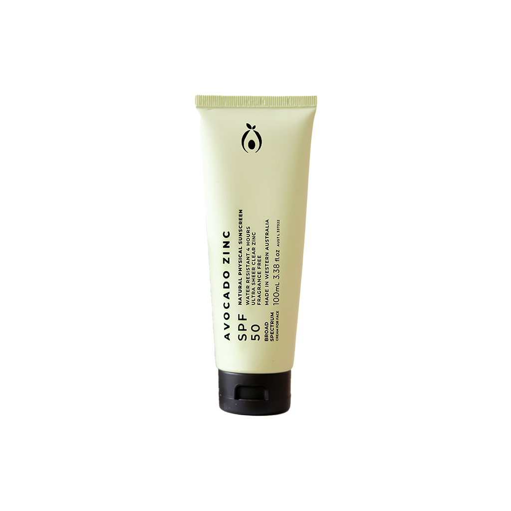 Avocado Zinc | SPF 50 Natural Physical Sunscreen – Lume Sydney