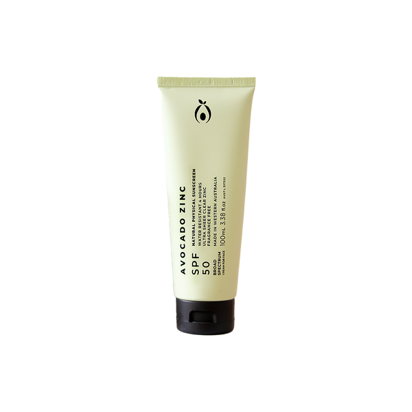 Avocado Zinc | SPF 50 Natural Physical Sunscreen – Lume Sydney